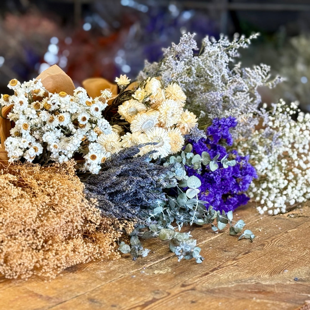 Purple & Lavender Bulk Dried Flowers - DIY- Dried Flowers Forever